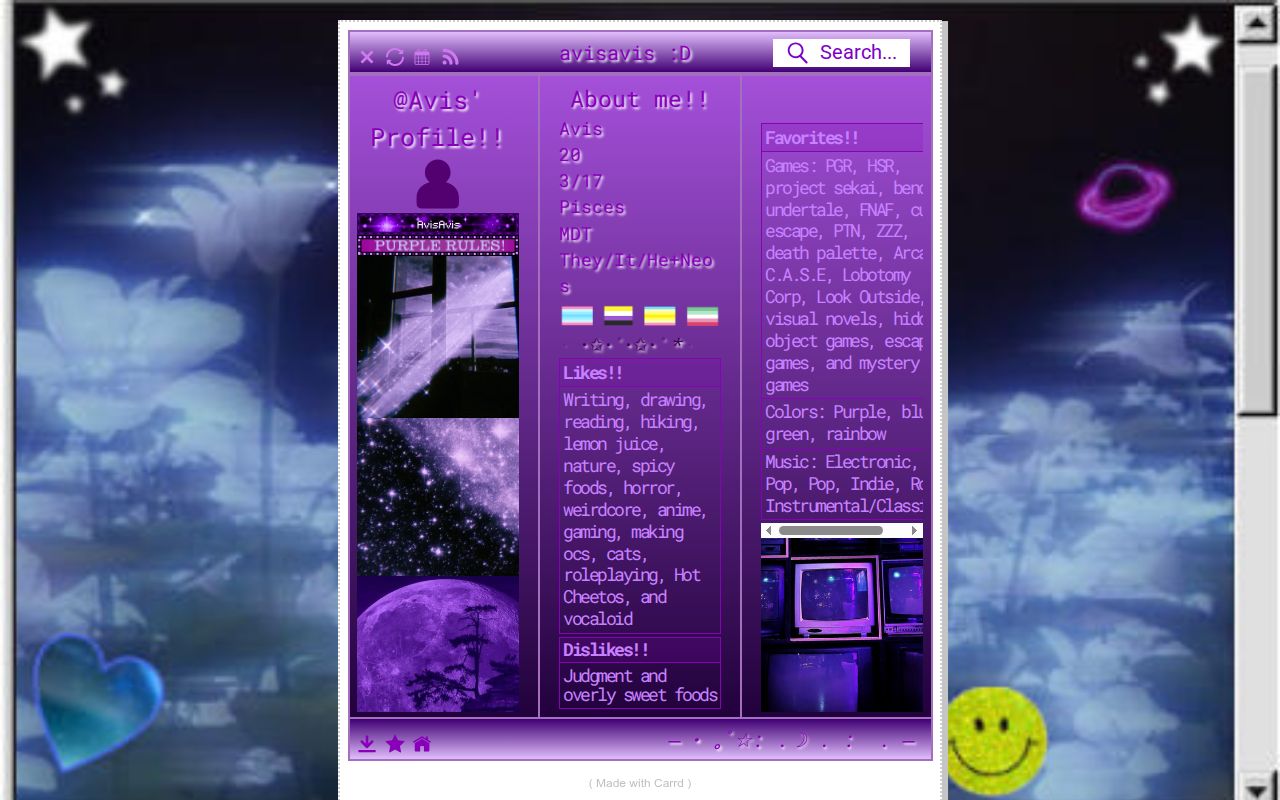 Avis' Profile